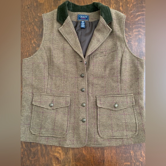 Chaps | Jackets & Coats | Vintage Chaps Vest | Poshmark